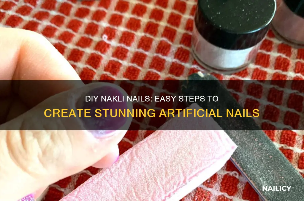 Diy Nakli Nails: Easy Steps To Create Stunning Artificial Nails | Nailicy