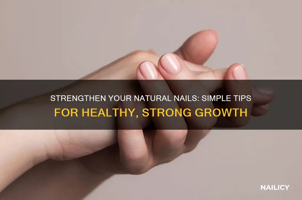 Strengthen Your Natural Nails: Simple Tips For Healthy, Strong Growth ...