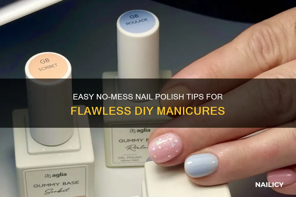 Easy No-Mess Nail Polish Tips For Flawless Diy Manicures | Nailicy