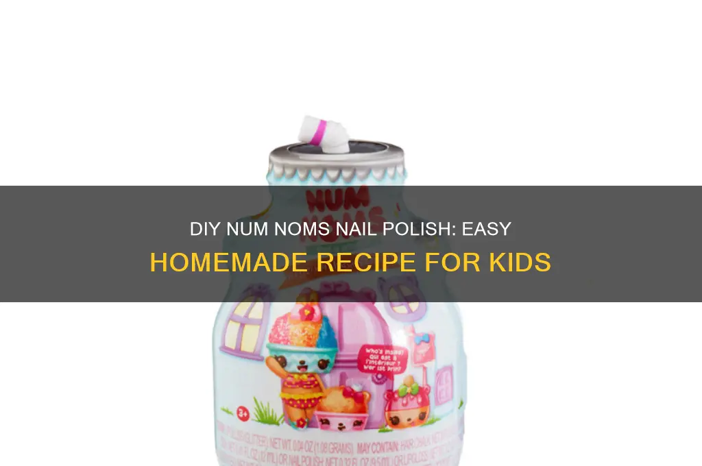 Diy Num Noms Nail Polish: Easy Homemade Recipe For Kids | Nailicy