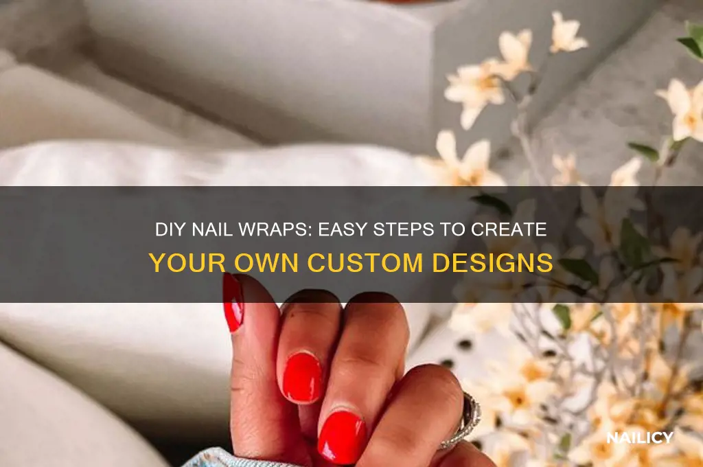 Diy Nail Wraps: Easy Steps To Create Your Own Custom Designs | Nailicy