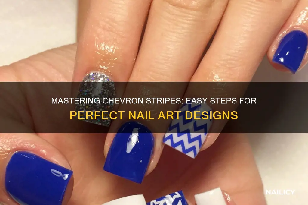 Mastering Chevron Stripes: Easy Steps For Perfect Nail Art Designs ...