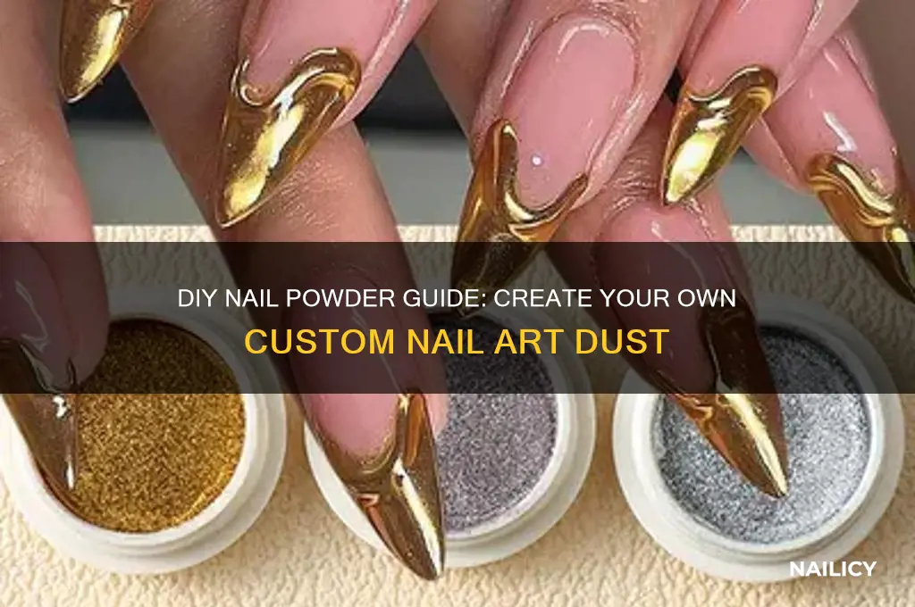 Diy Nail Powder Guide: Create Your Own Custom Nail Art Dust | Nailicy