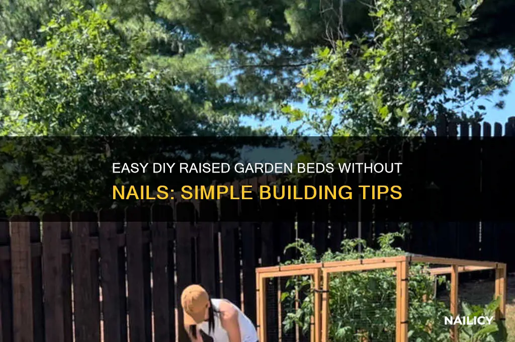 Easy Diy Raised Garden Beds Without Nails: Simple Building Tips | Nailicy