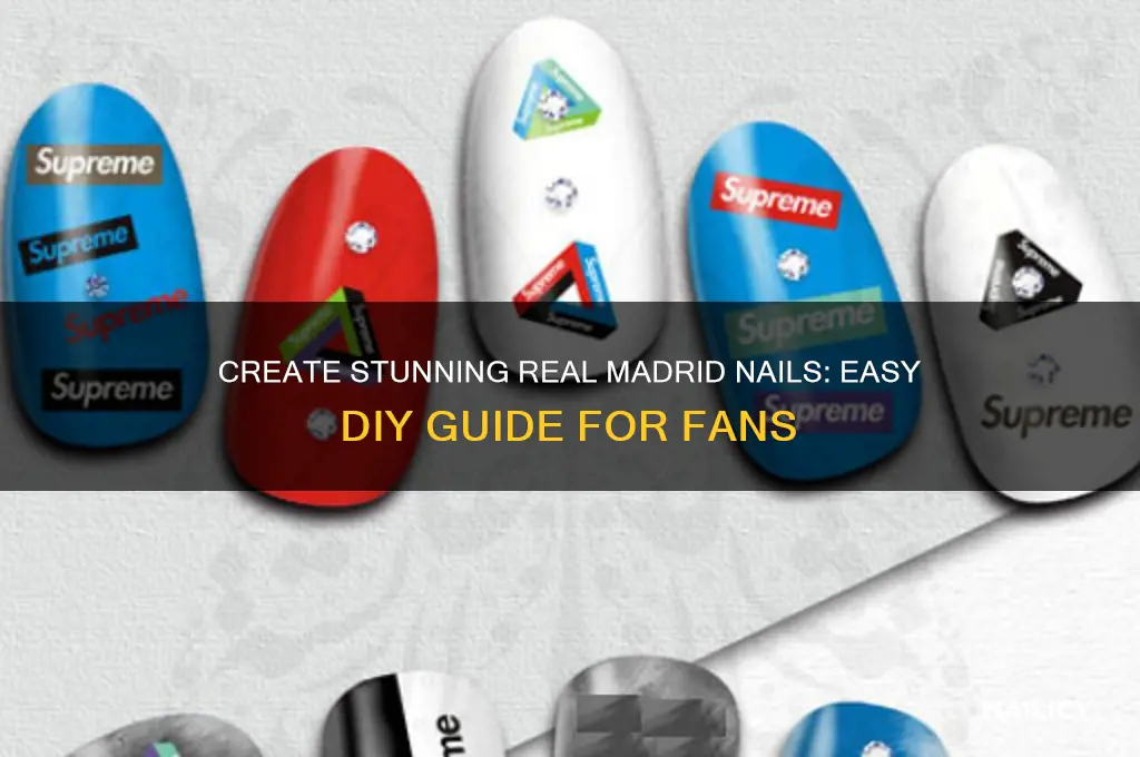 Create Stunning Real Madrid Nails: Easy Diy Guide For Fans | Nailicy