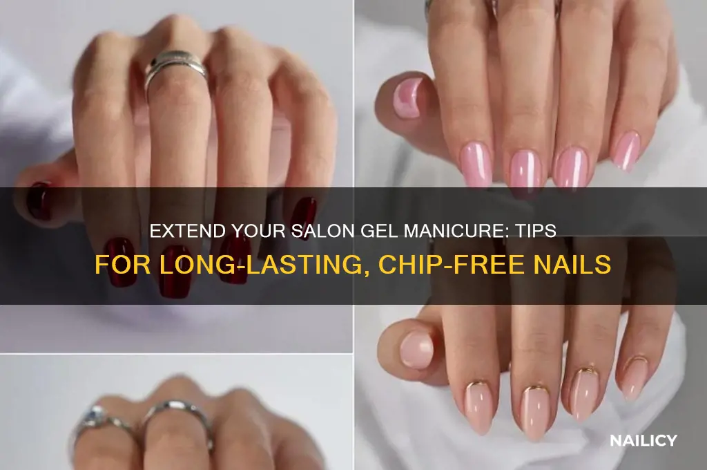Extend Your Salon Gel Manicure: Tips For Long-Lasting, Chip-Free Nails ...