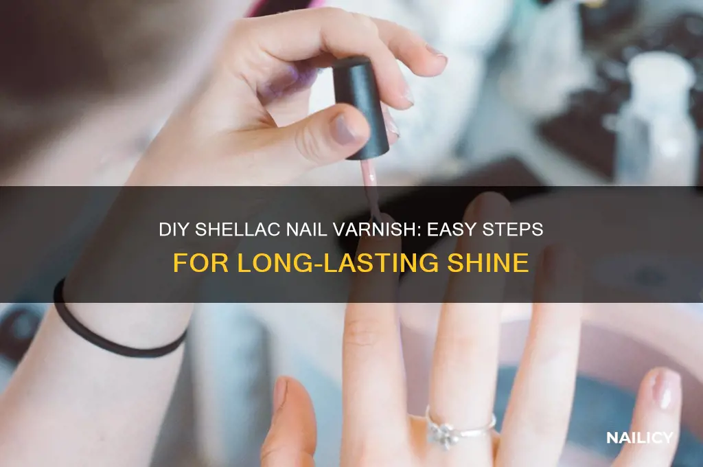 Diy Shellac Nail Varnish: Easy Steps For Long-Lasting Shine | Nailicy