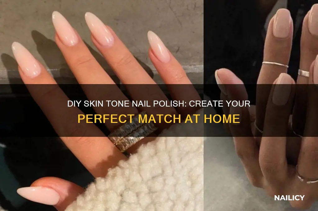 Diy Skin Tone Nail Polish: Create Your Perfect Match At Home | Nailicy