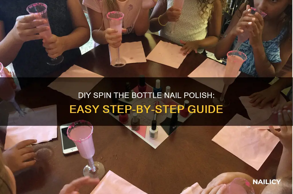 Diy Spin The Bottle Nail Polish: Easy Step-By-Step Guide | Nailicy
