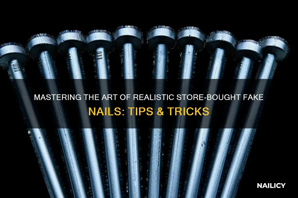 Mastering The Art Of Realistic Store-Bought Fake Nails: Tips & Tricks ...