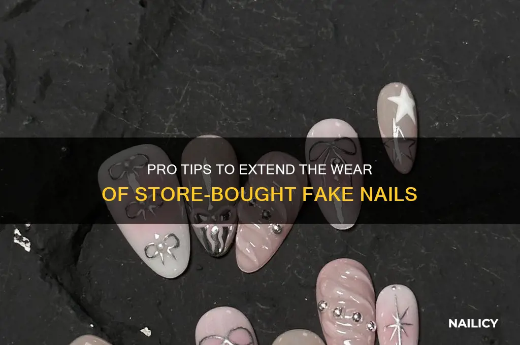 Pro Tips To Extend The Wear Of Store-Bought Fake Nails | Nailicy