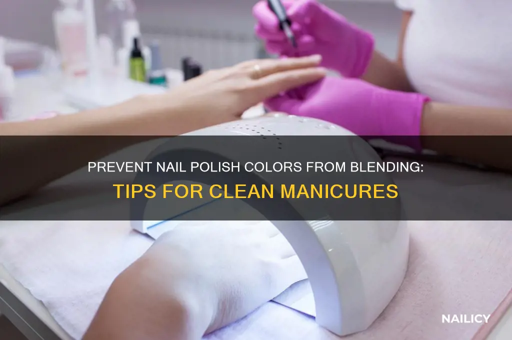 Prevent Nail Polish Colors From Blending: Tips For Clean Manicures ...
