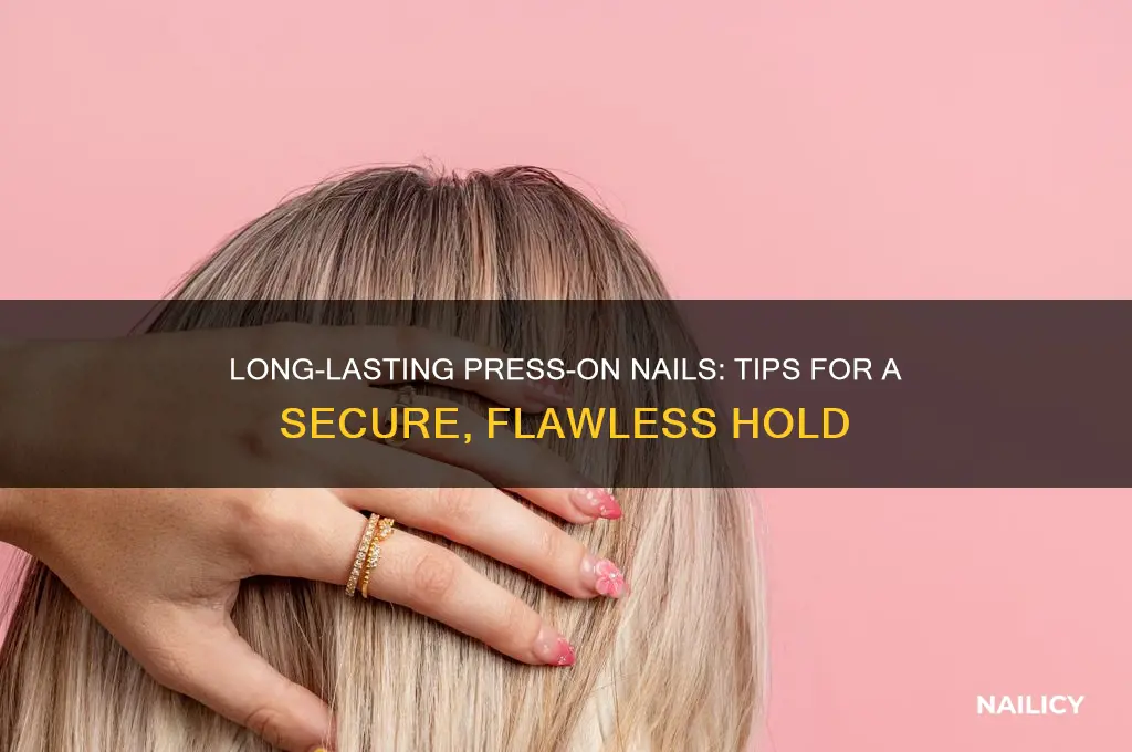 Long-Lasting Press-On Nails: Tips For A Secure, Flawless Hold | Nailicy