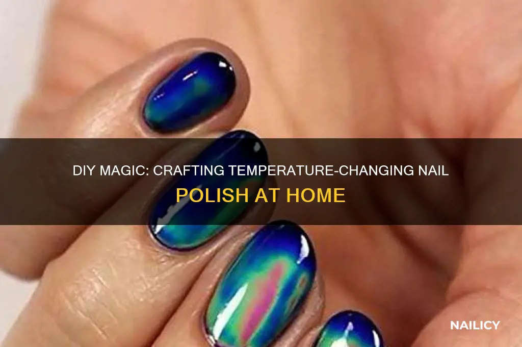 Diy Magic: Crafting Temperature-Changing Nail Polish At Home | Nailicy