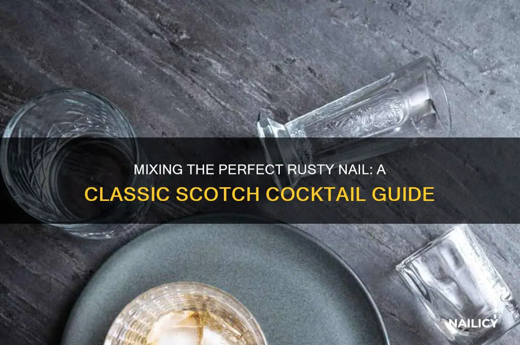 Mixing The Perfect Rusty Nail: A Classic Scotch Cocktail Guide | Nailicy