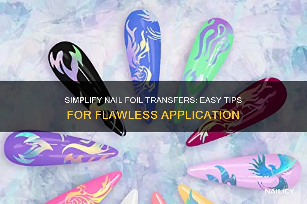 Simplify Nail Foil Transfers: Easy Tips For Flawless Application | Nailicy