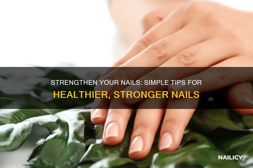Strengthen Your Nails: Simple Tips For Healthier, Stronger Nails | Nailicy