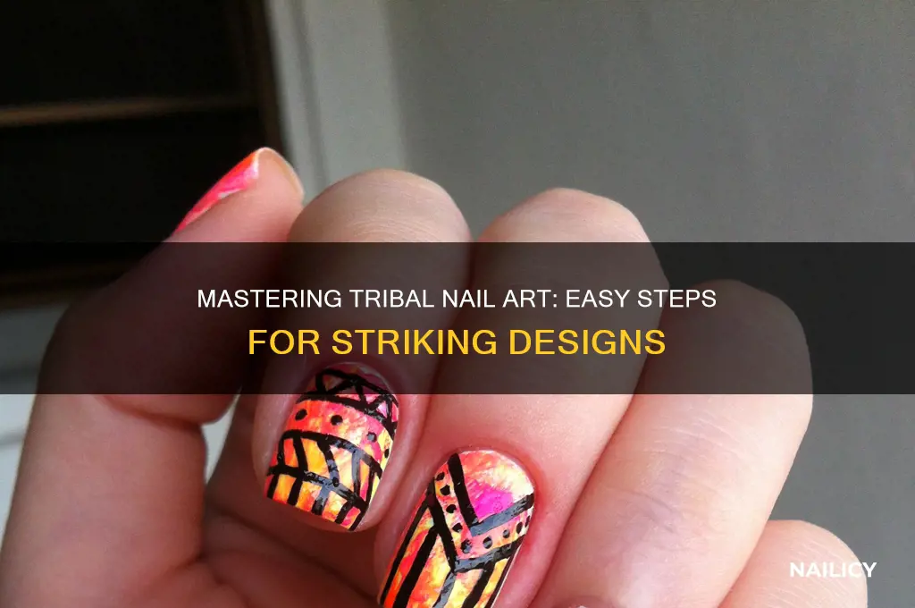 Mastering Tribal Nail Art: Easy Steps For Striking Designs | Nailicy
