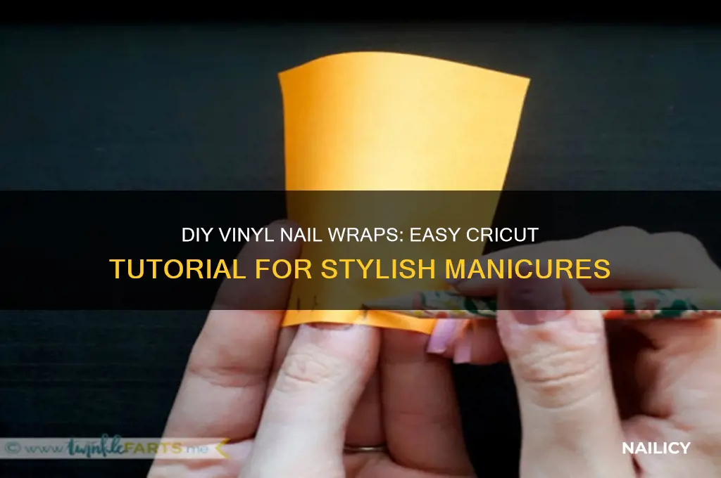 Diy Vinyl Nail Wraps: Easy Cricut Tutorial For Stylish Manicures | Nailicy