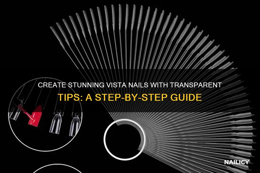 Create Stunning Vista Nails With Transparent Tips: A Step-By-Step Guide ...