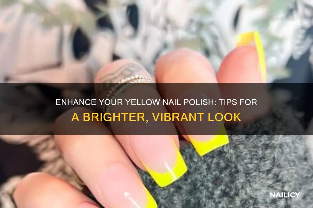 Enhance Your Yellow Nail Polish: Tips For A Brighter, Vibrant Look ...