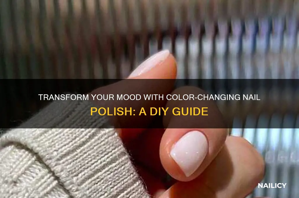 Transform Your Mood With Color-Changing Nail Polish: A Diy Guide | Nailicy