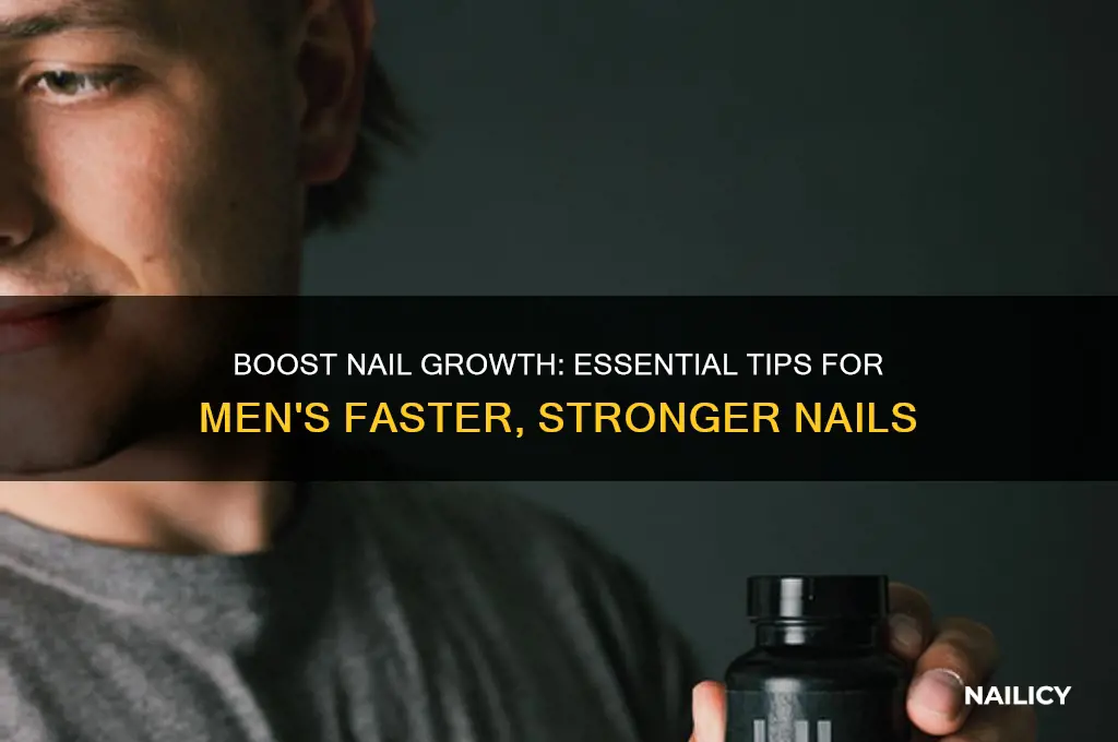 Boost Nail Growth: Essential Tips For Men's Faster, Stronger Nails ...