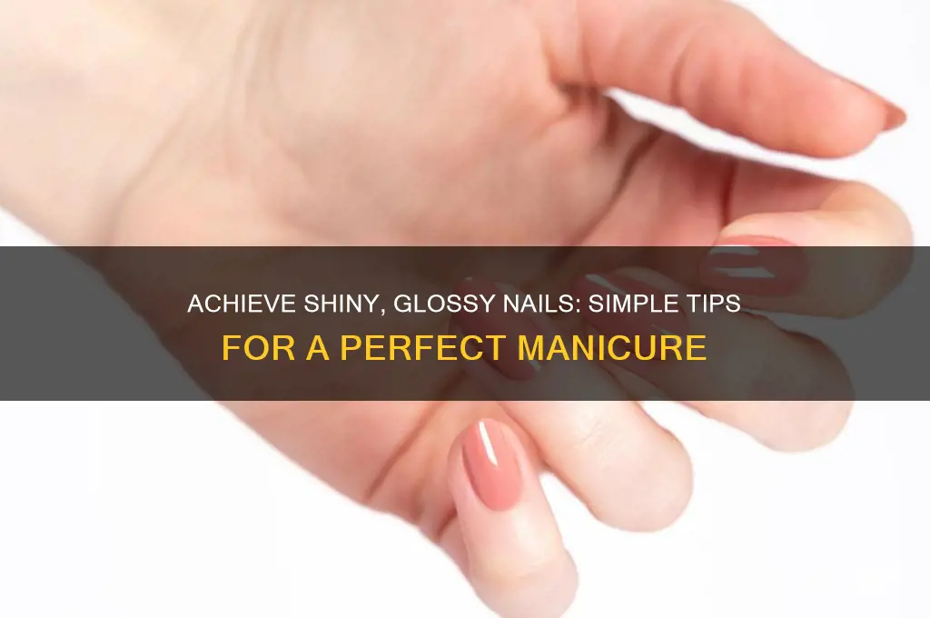 Achieve Shiny, Glossy Nails: Simple Tips For A Perfect Manicure | Nailicy
