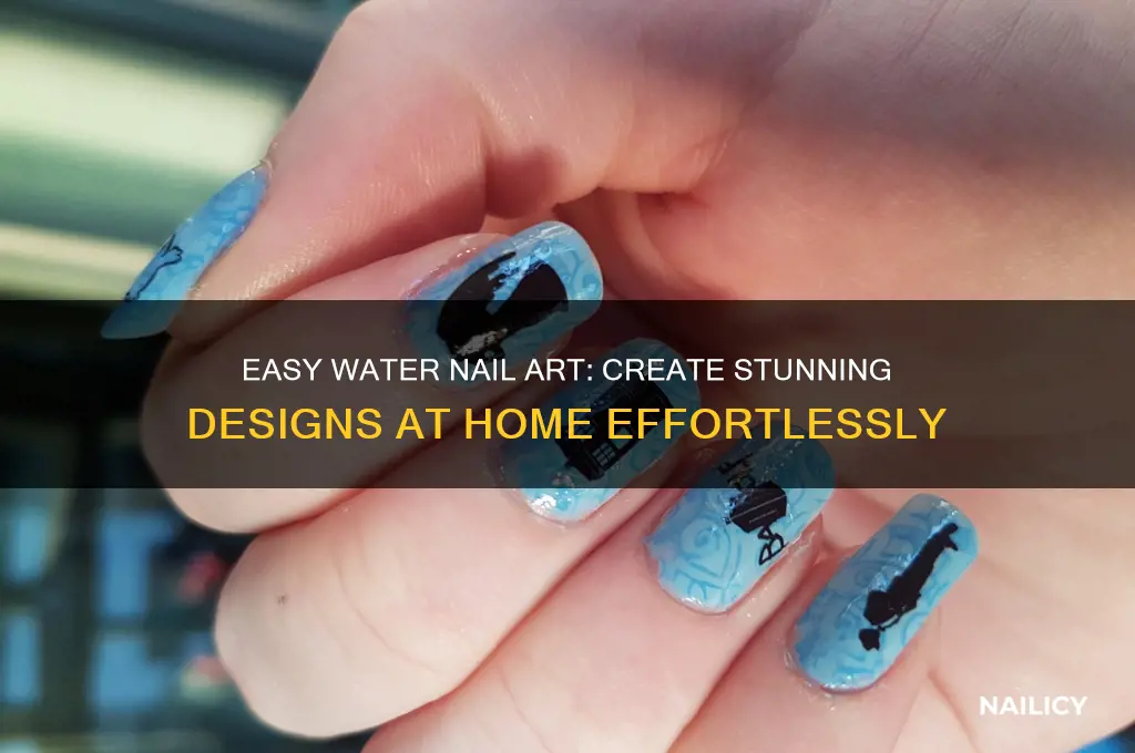 Easy Water Nail Art: Create Stunning Designs At Home Effortlessly | Nailicy