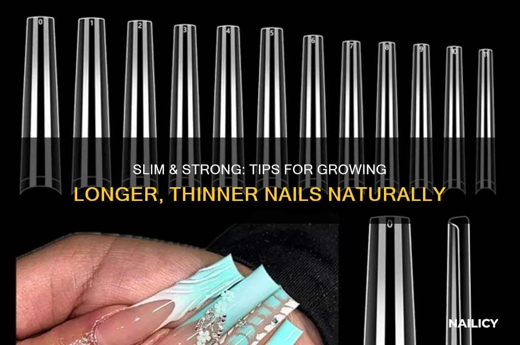 Slim & Strong: Tips For Growing Longer, Thinner Nails Naturally | Nailicy