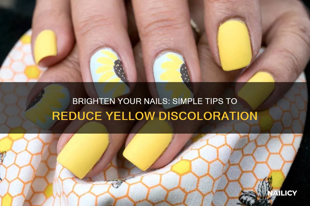 Brighten Your Nails: Simple Tips To Reduce Yellow Discoloration | Nailicy