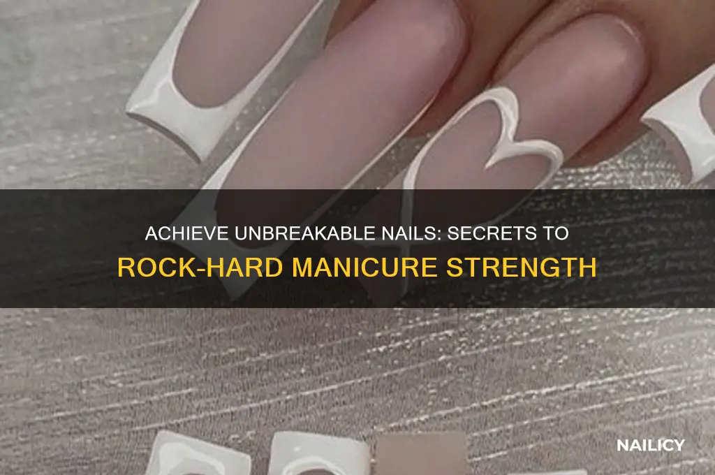 Achieve Unbreakable Nails: Secrets To Rock-Hard Manicure Strength | Nailicy