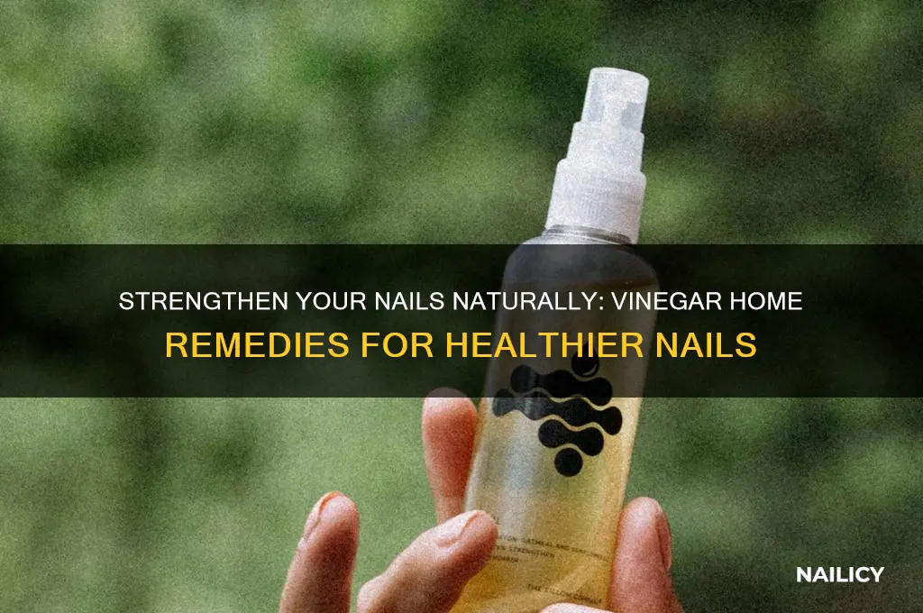 Strengthen Your Nails Naturally: Vinegar Home Remedies For Healthier ...