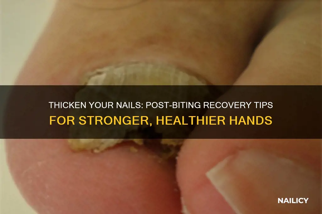 Thicken Your Nails: Post-Biting Recovery Tips For Stronger, Healthier ...