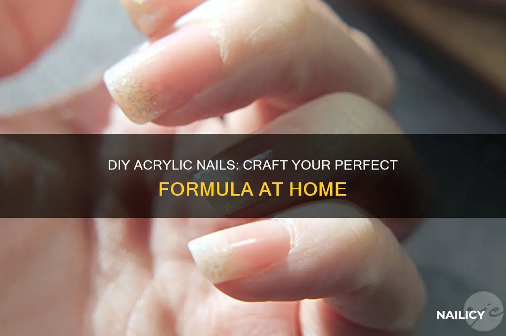 Diy Acrylic Nails: Craft Your Perfect Formula At Home | Nailicy