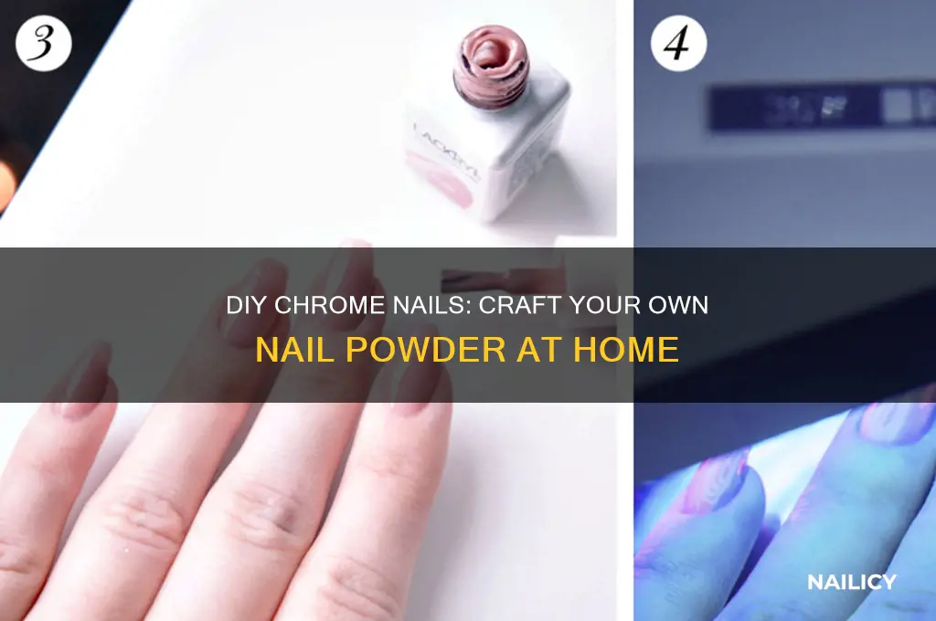 Diy Chrome Nails: Craft Your Own Nail Powder At Home | Nailicy