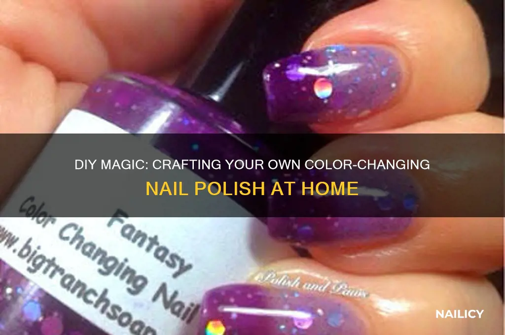 Diy Magic: Crafting Your Own Color-Changing Nail Polish At Home | Nailicy