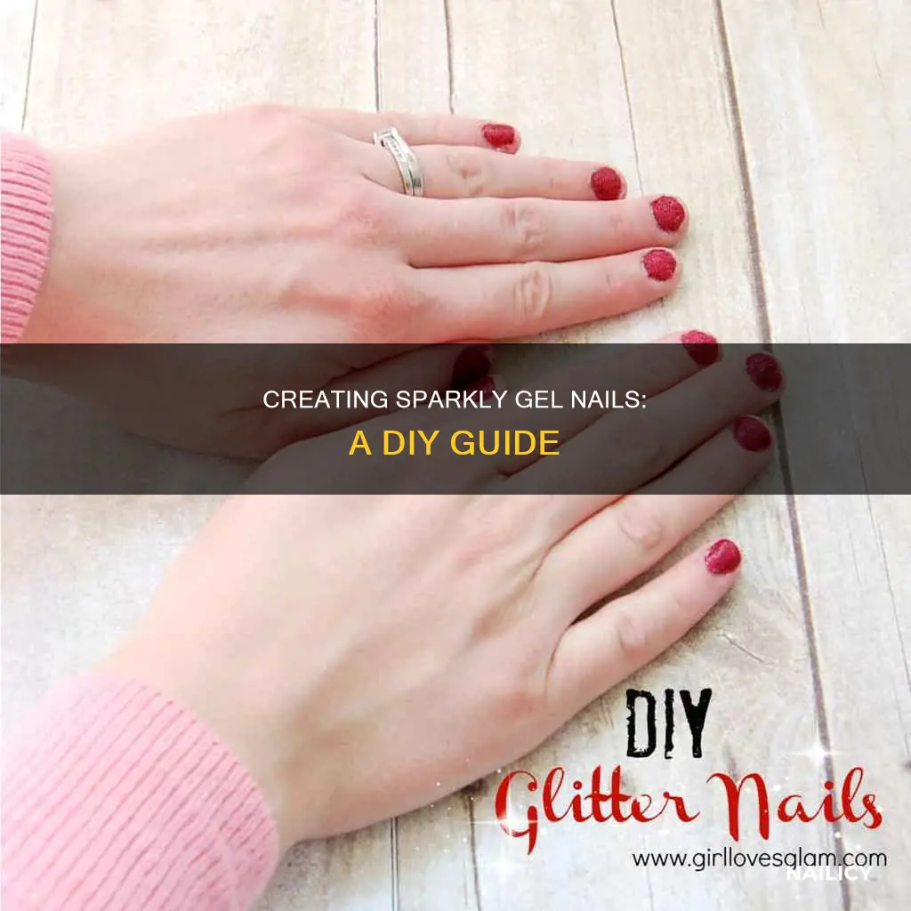 Creating Sparkly Gel Nails: A Diy Guide | Nailicy
