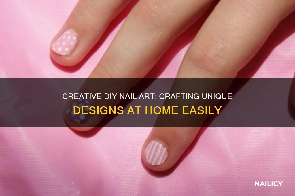 Creative Diy Nail Art: Crafting Unique Designs At Home Easily | Nailicy