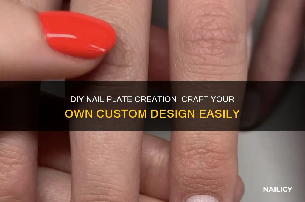 Diy Nail Plate Creation: Craft Your Own Custom Design Easily | Nailicy