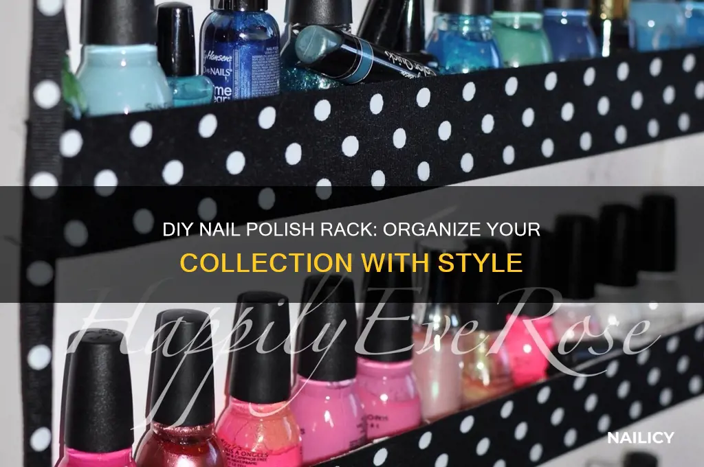 Diy Nail Polish Rack: Organize Your Collection With Style | Nailicy