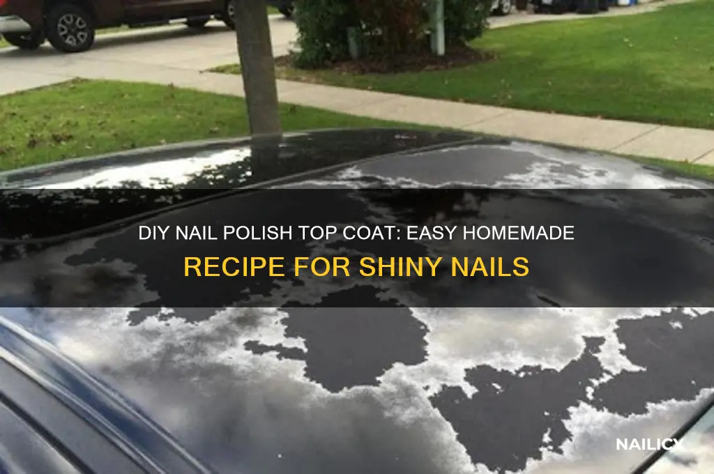 Diy Nail Polish Top Coat: Easy Homemade Recipe For Shiny Nails | Nailicy
