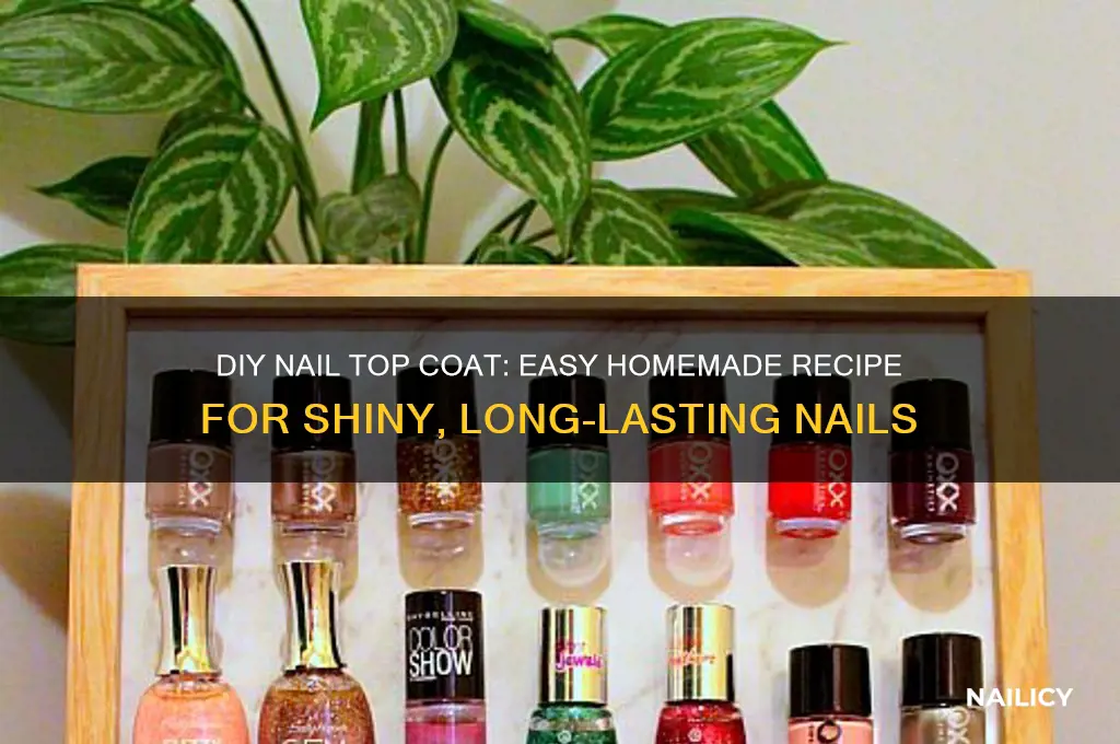 Diy Nail Top Coat: Easy Homemade Recipe For Shiny, Long-Lasting Nails ...