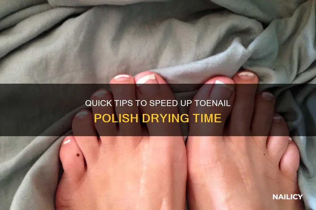 Quick Tips To Speed Up Toenail Polish Drying Time | Nailicy