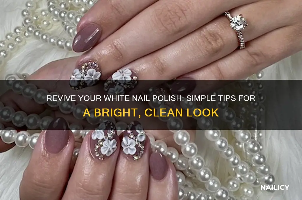 Revive Your White Nail Polish: Simple Tips For A Bright, Clean Look ...