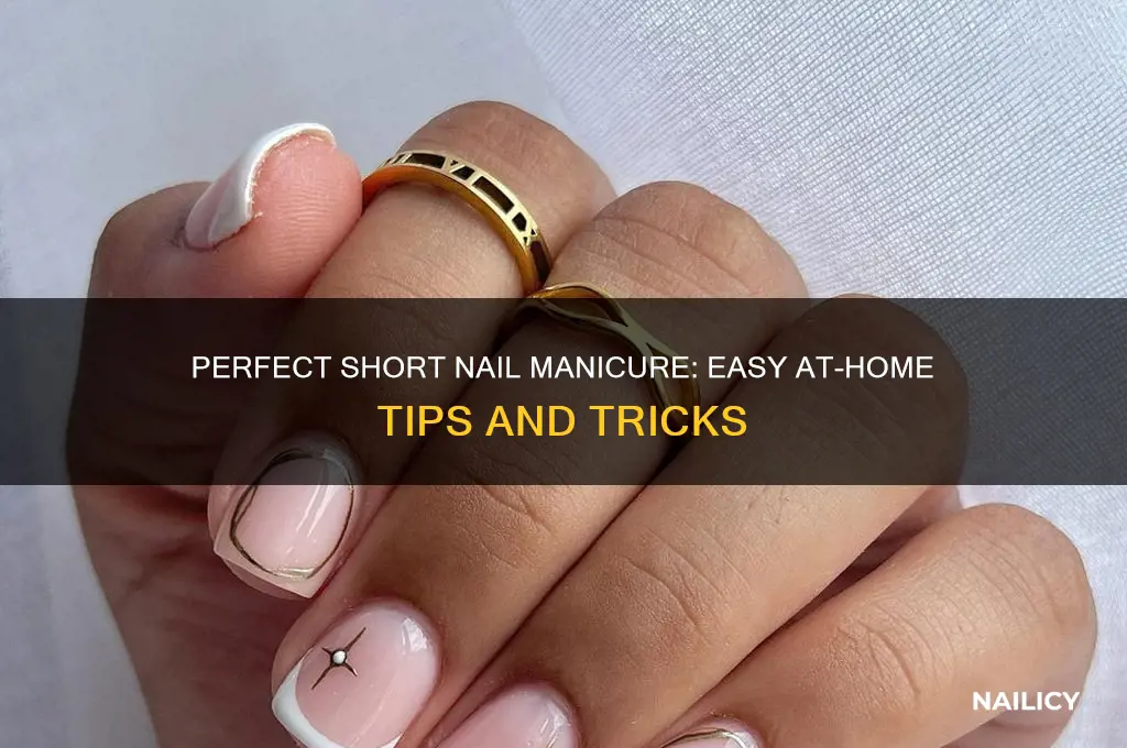 Perfect Short Nail Manicure: Easy At-Home Tips And Tricks | Nailicy