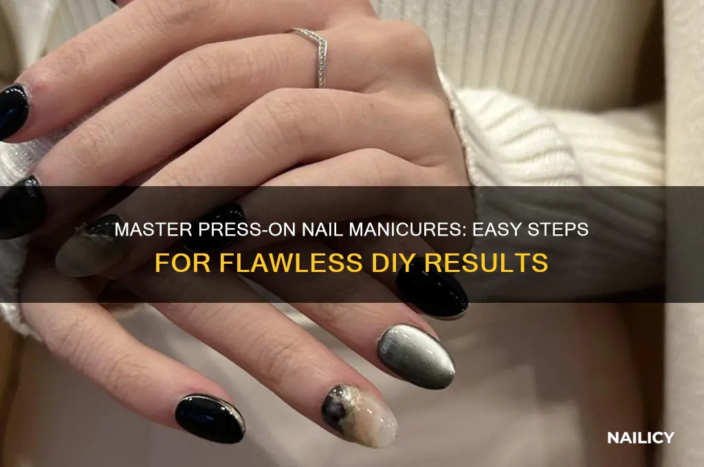 Master Press-On Nail Manicures: Easy Steps For Flawless Diy Results ...
