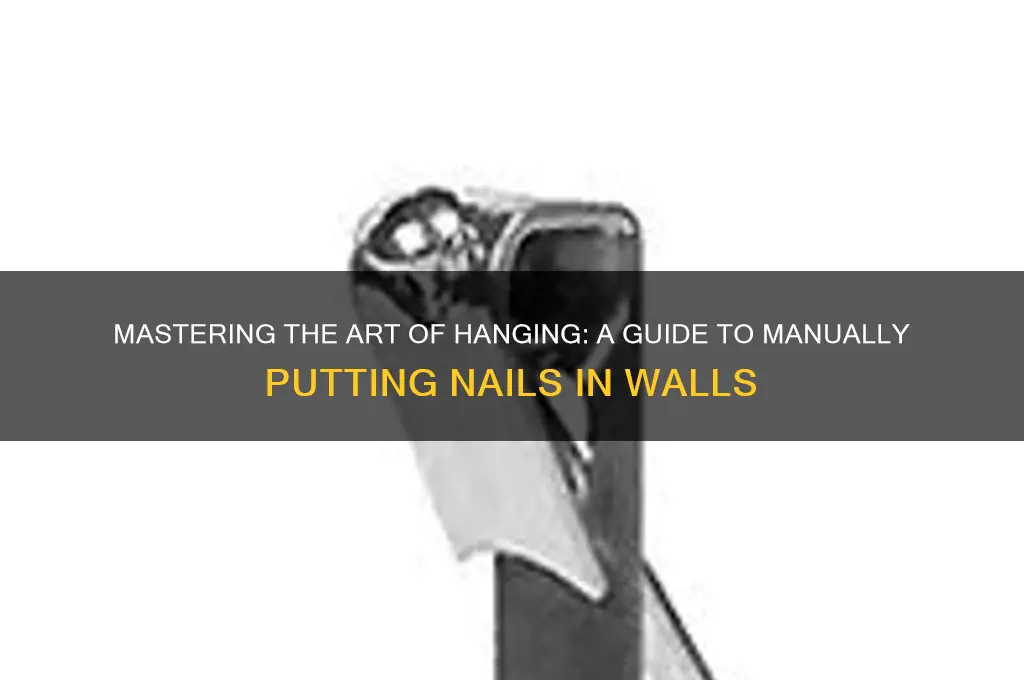 Mastering The Art Of Hanging: A Guide To Manually Putting Nails In ...