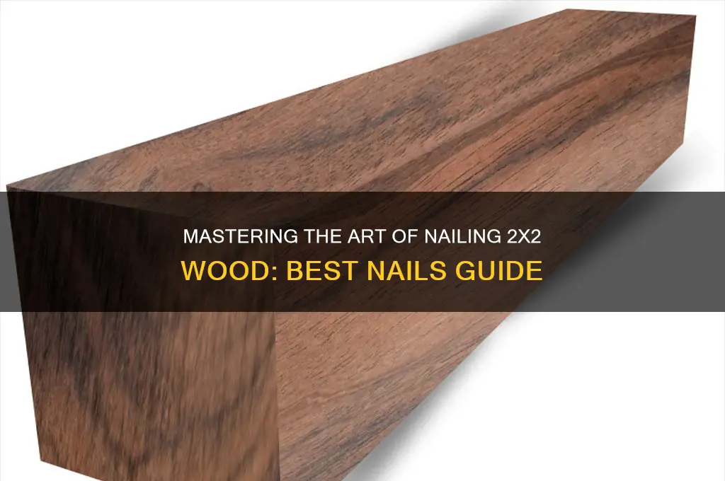 Mastering The Art Of Nailing 2X2 Wood: Best Nails Guide | Nailicy