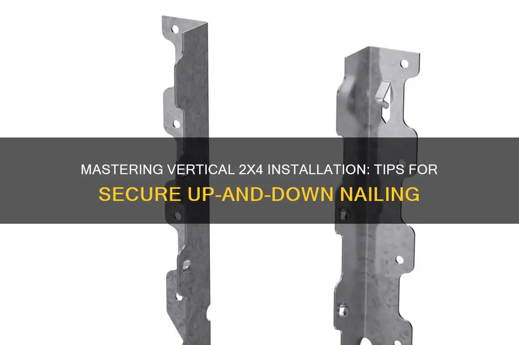 Mastering Vertical 2X4 Installation: Tips For Secure Up-And-Down ...